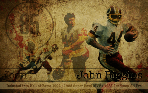Wallpaper Wednesday: Vintage John Riggins | The-Hogs.net